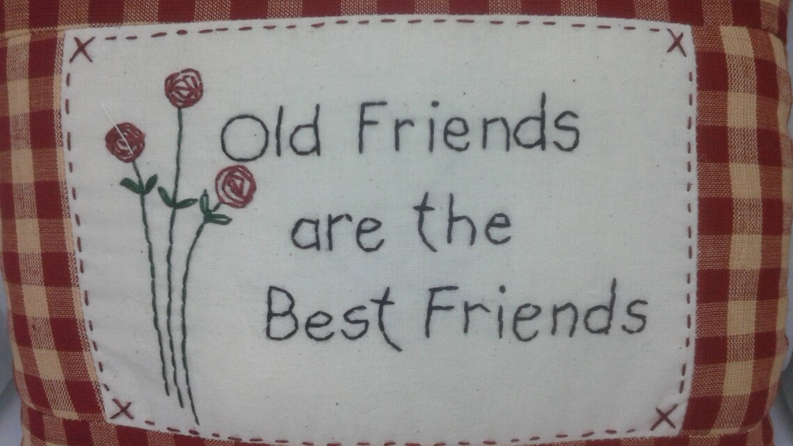 Best Friends Pillow - Etsy