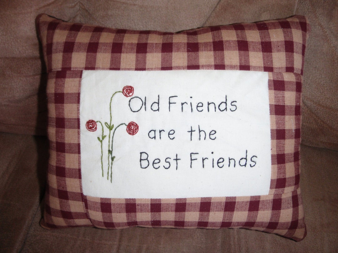 Best Friends Pillow - Etsy