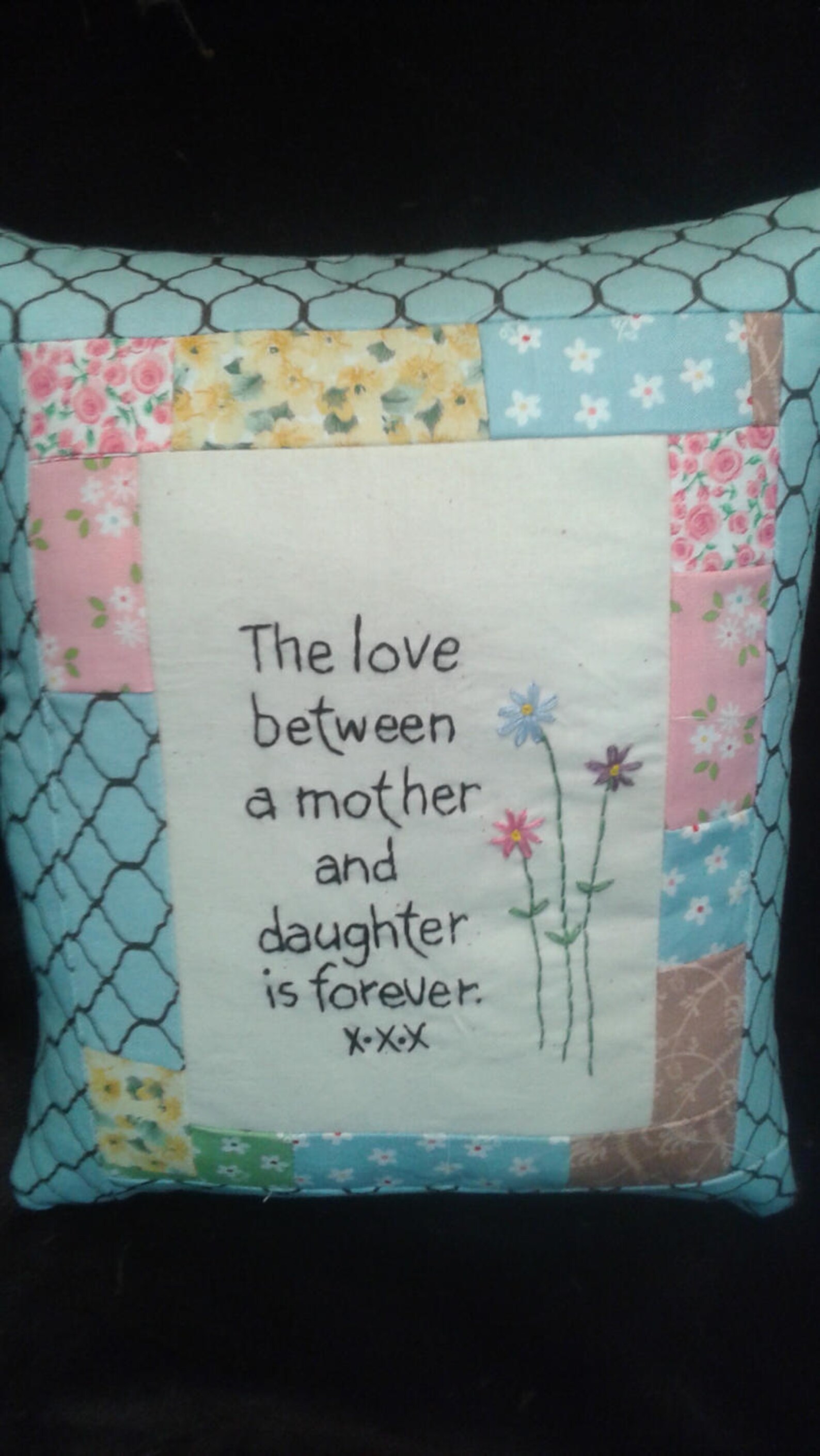Mother and Daughter Pillow - Etsy