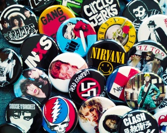 Rock and Roll Pin - Etsy