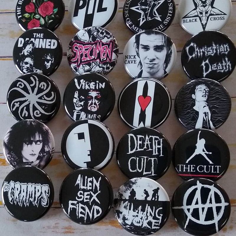 Goth Pins - Etsy