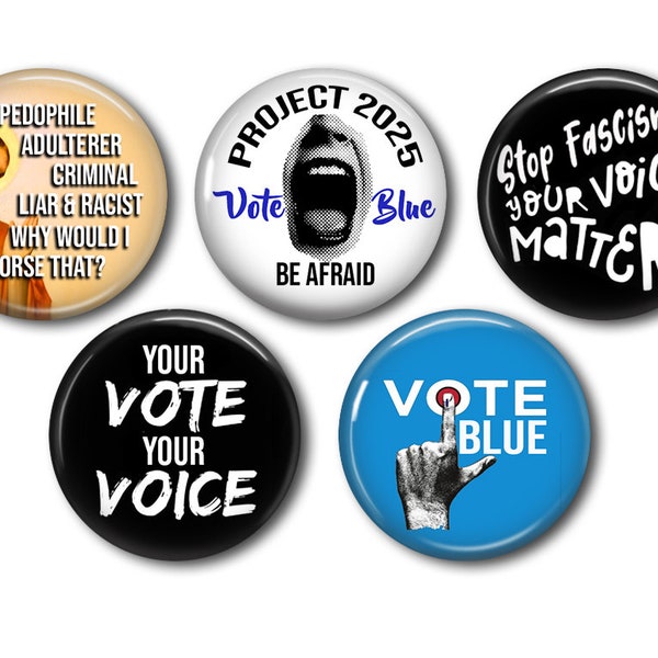 Democratic 2024 Pins - Etsy