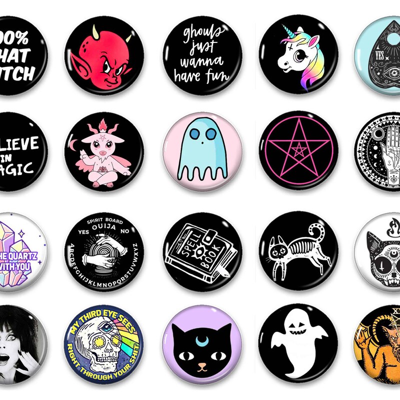 Funny Buttons - Etsy