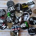 Goth Button Set 2 80s Gothic Rock Buttons Button Pin - Etsy
