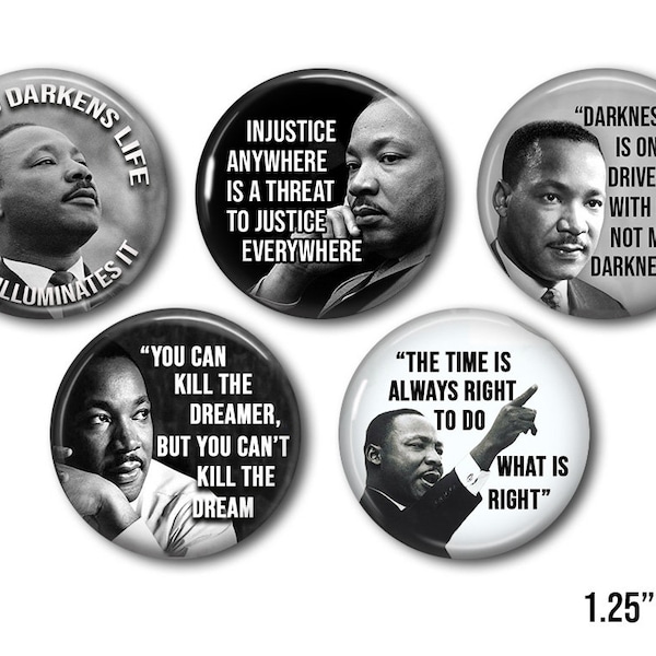 Martin Luther King Magnet - Etsy