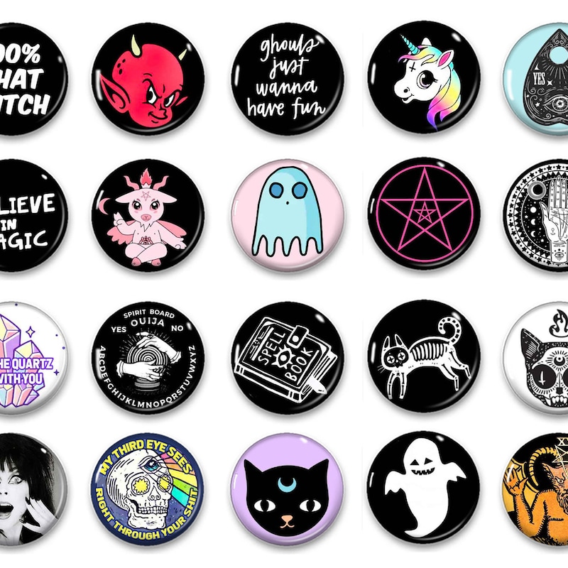 Funny Buttons - Etsy