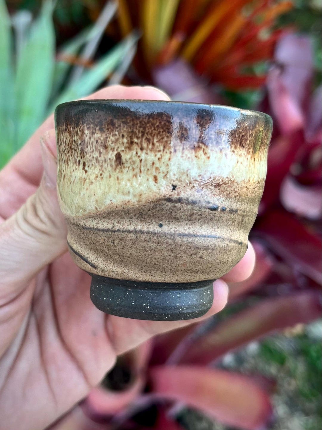 Handmade Stoneware Shot Glass Natural Rustic Style Decorative Shooter ...