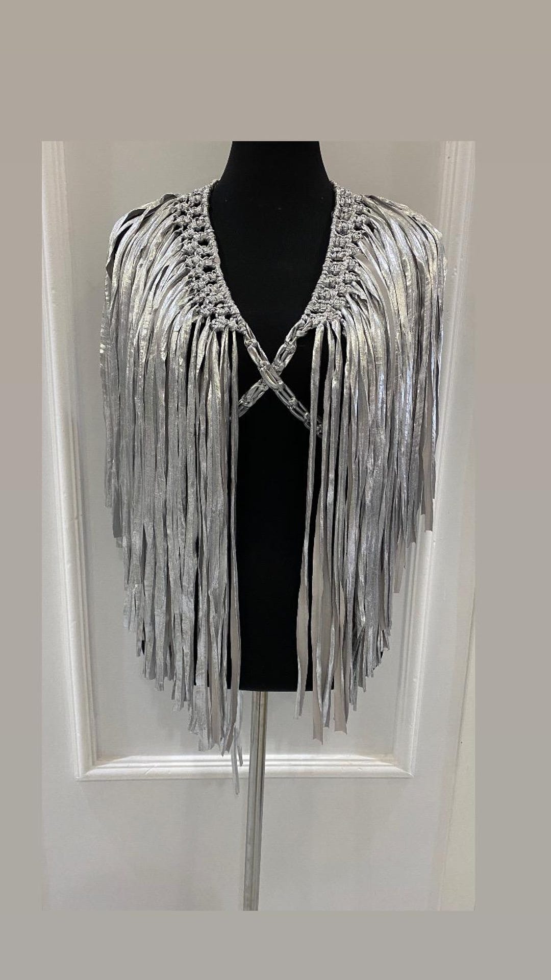 Macrame Tassel Design,elegant Shoulder Shawl,tassel Shoulder Shawl,one ...