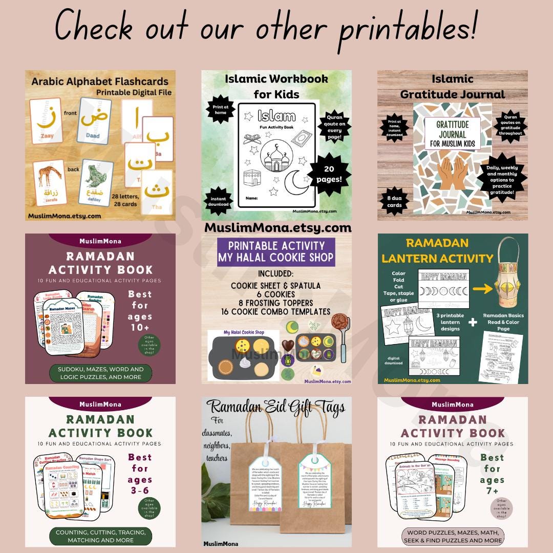 Islamic Color Sorting Islamic Quran and Sunnah Homeschool Activity ...