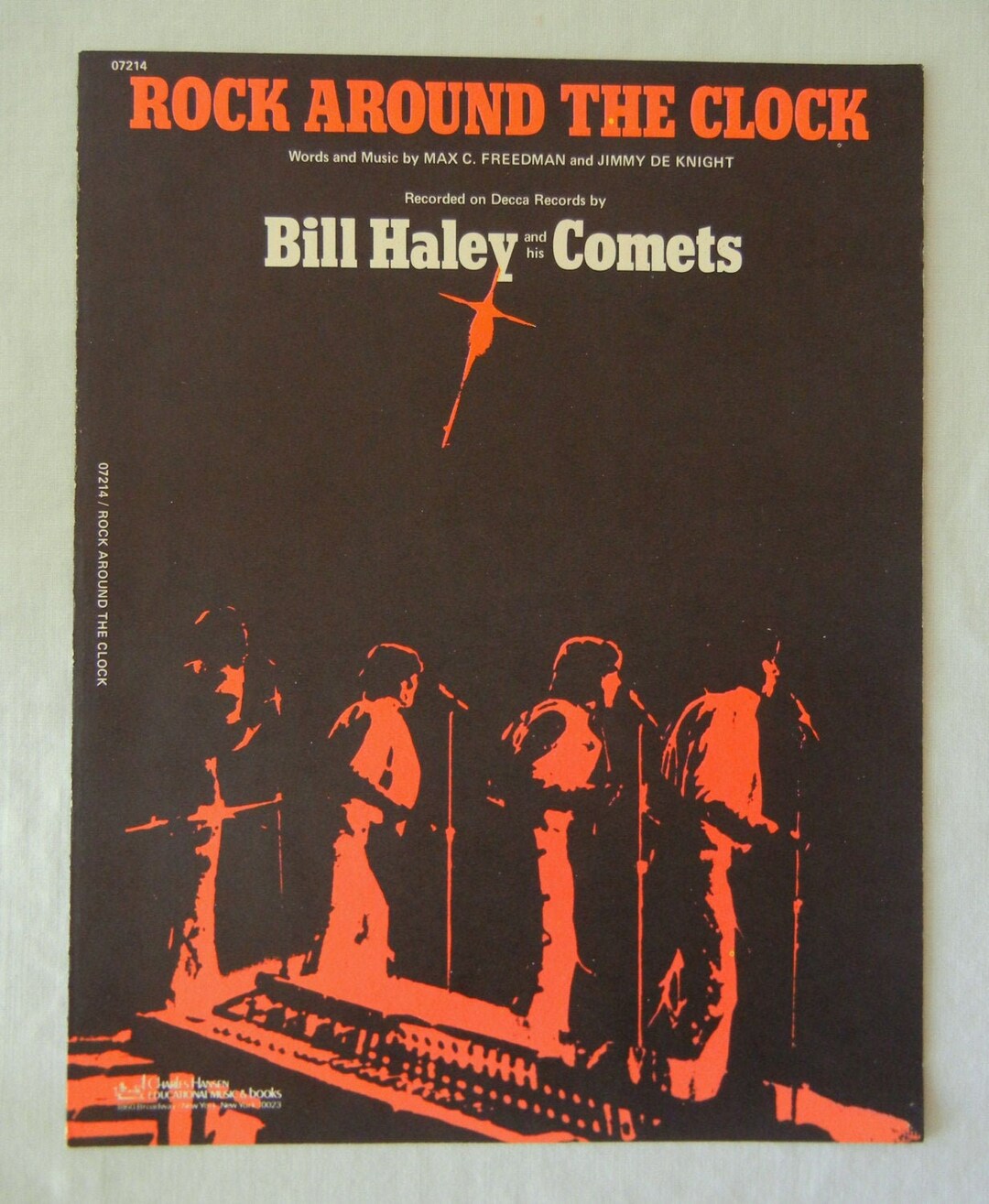 Rock Around the Clock Sheet Music, Bill Haley and the Comets, Max ...