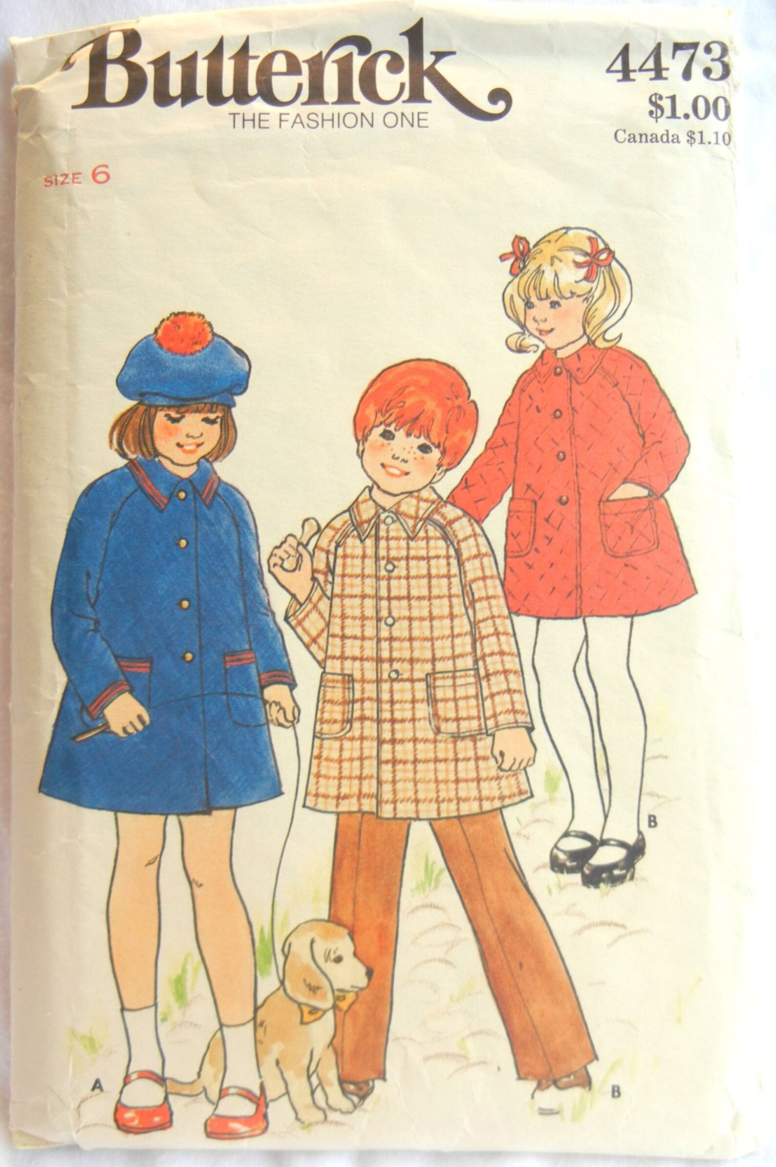 Children's Coat Outerwear Pattern Bell Shaped Mini - Etsy