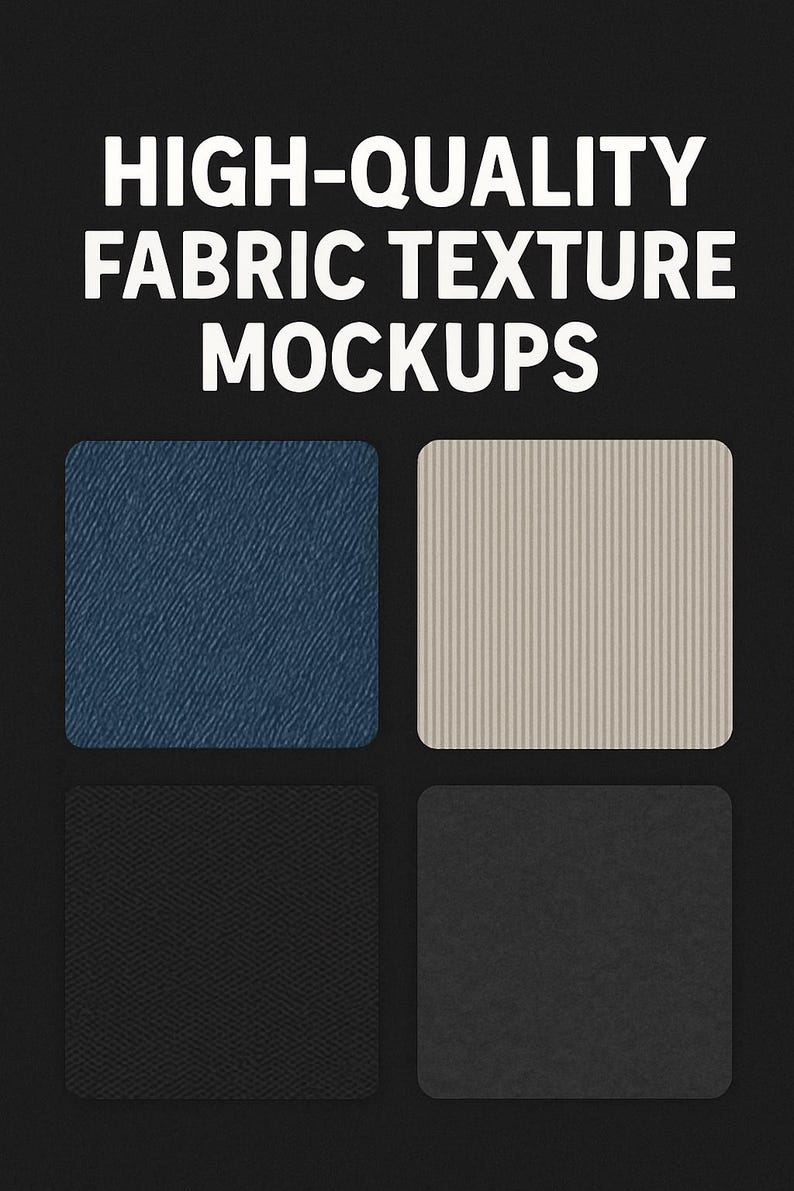 280+ Procreate Fabric Texture Brushes, Realistic Textile Overlays for ...