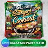 Summer Cookout Flyer Template - Etsy