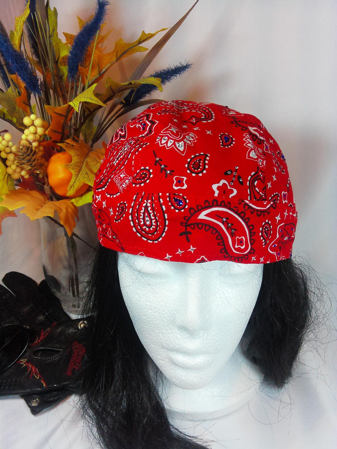 Red Bling Durag - Etsy
