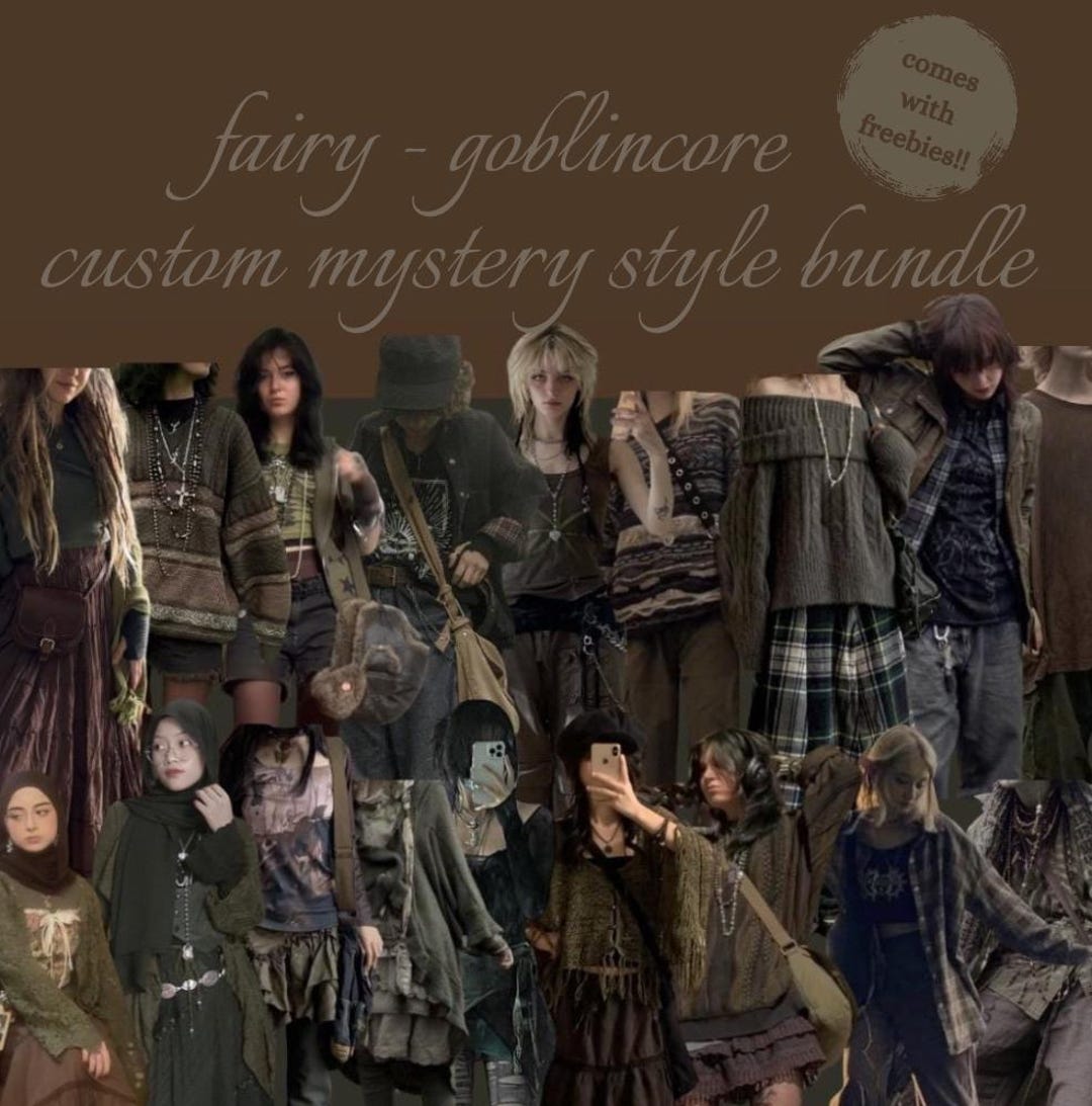 Custom Fairy Grunge ~ Goblin-core Personalised Pinterest Mystery Style ...