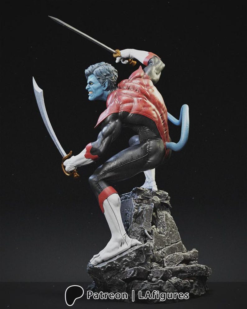 Nightcrawler, 240mm, 12K Resin Model Kit Painted 3d Printed DIY Figure ...