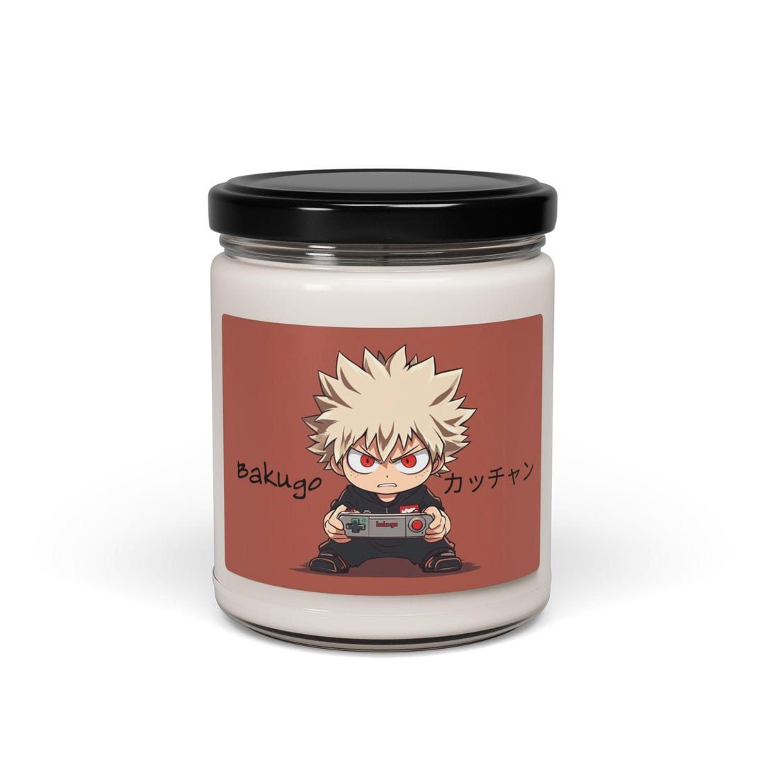 Bakugo Kacchan - Soft Form - Anime Candle - Etsy