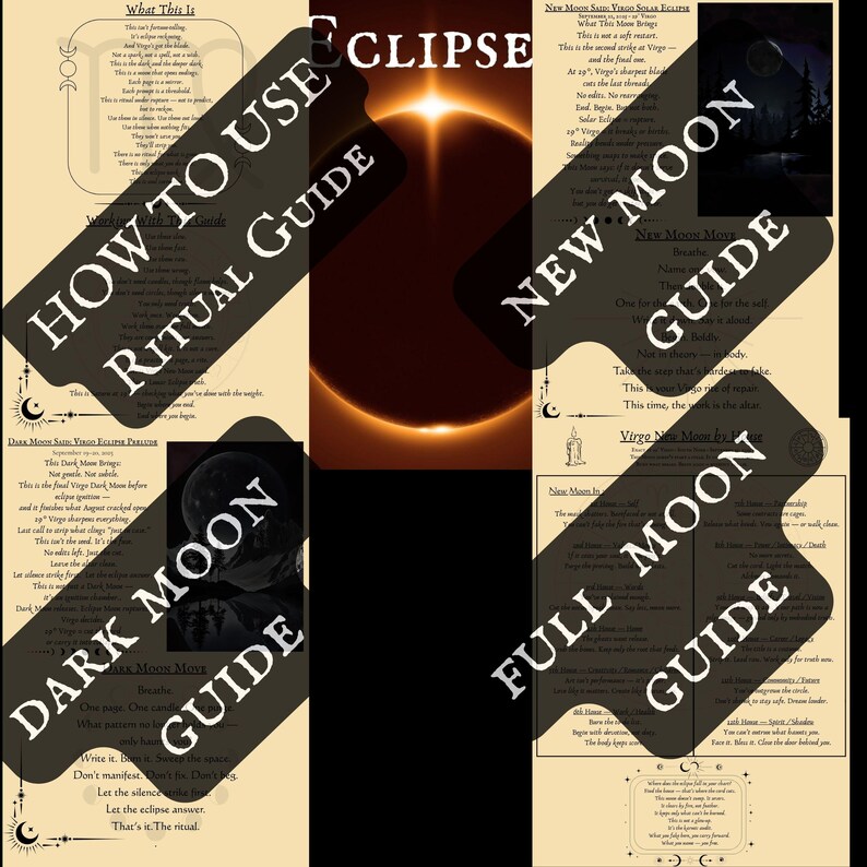 2025 Eclipse Ritual Guide: Shadow Work Journal, Virgo Solar Eclipse (PDF Download) - Etsy