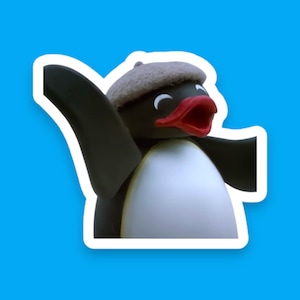 Pingu Meme Sticker Pack, Meme Stickers, Funny Stickers, Funny Memes, 1 ...