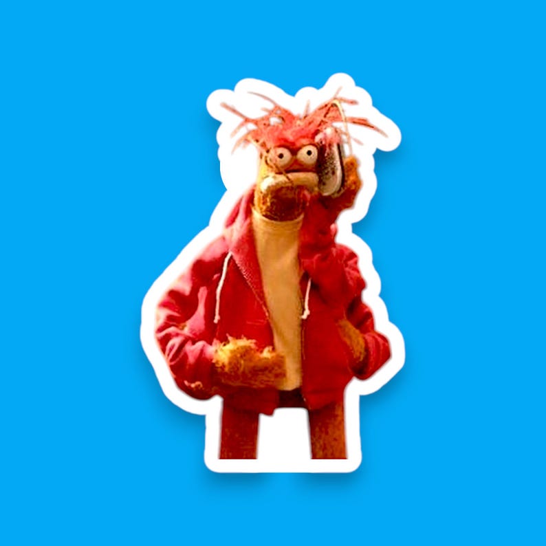 Pepe the King Prawn Sticker Pack, Meme Stickers, Funny Stickers, Funny ...