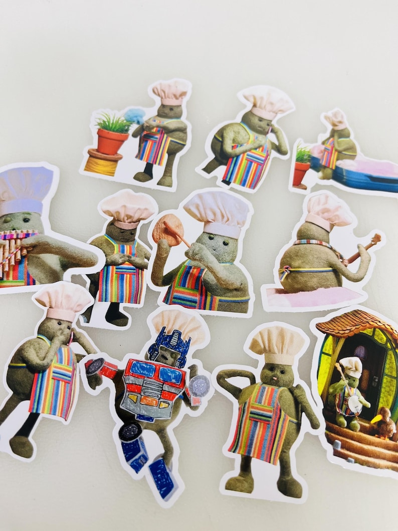 Tiny Chef Sticker Pack, Meme Stickers, Funny Stickers, Funny Memes, 1 ...