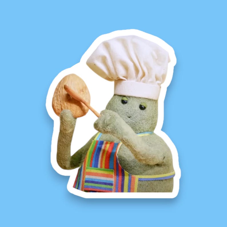 Tiny Chef Sticker Pack, Meme Stickers, Funny Stickers, Funny Memes, 1 ...
