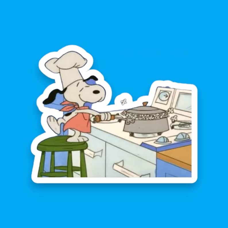 Snoopy Charlie Brown Sticker Pack, Iconic Characters, TV Series Sticker ...