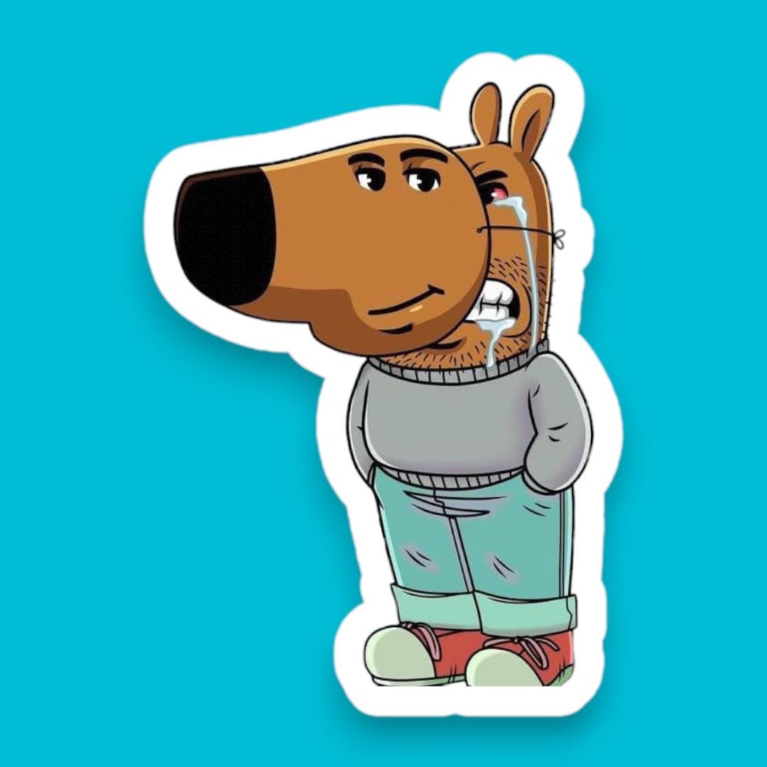 Angry Chill Guy, Funny Meme Sticker, Internet Memes, Funny Memes ...