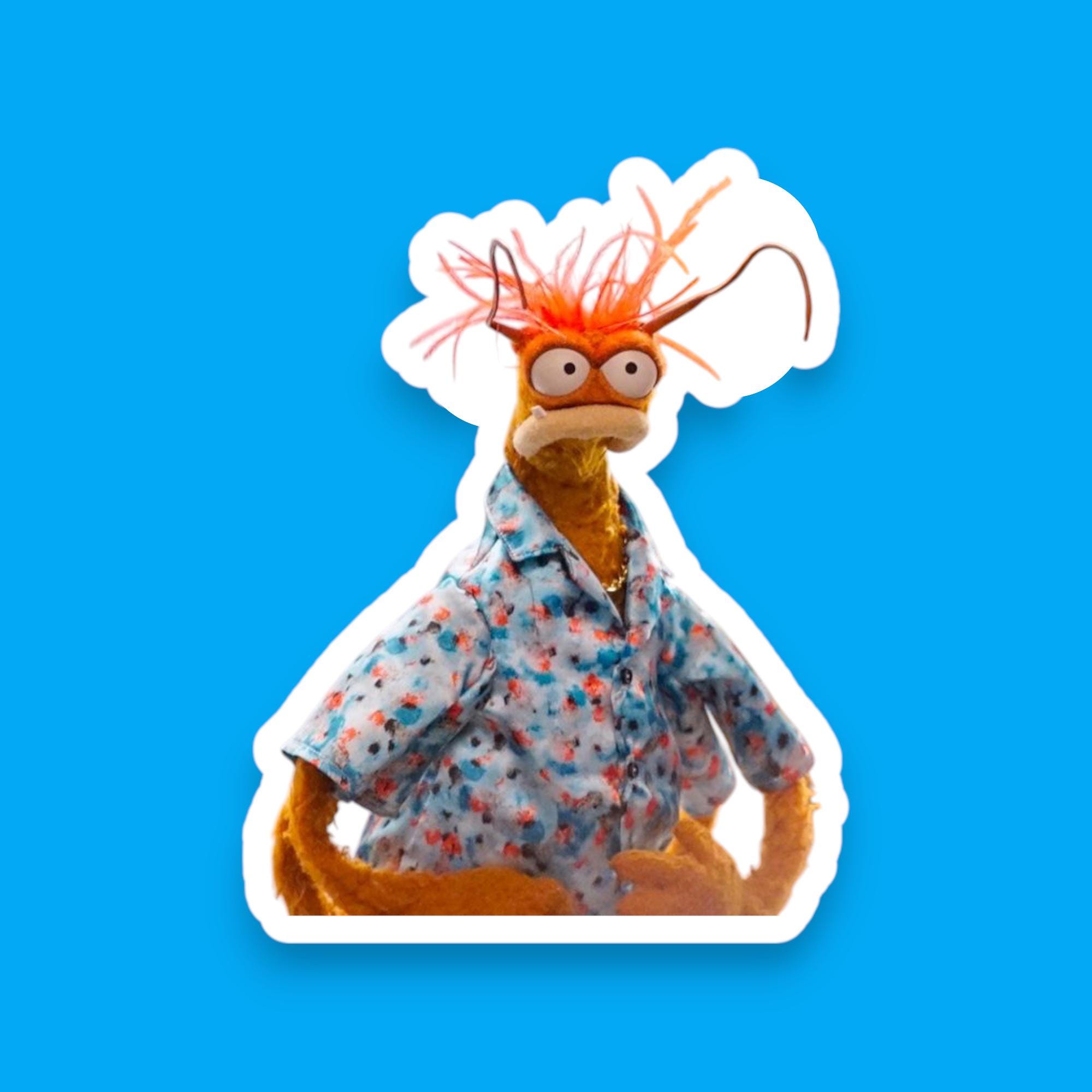 Pepe the King Prawn Sticker Pack, Meme Stickers, Funny Stickers, Funny ...