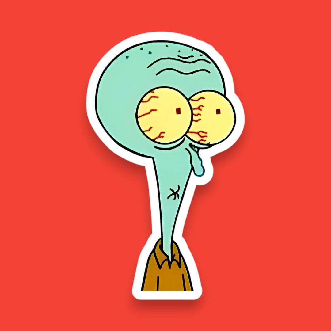Squidward, Funny Meme Sticker, Internet Memes, Funny Memes, Stickers ...