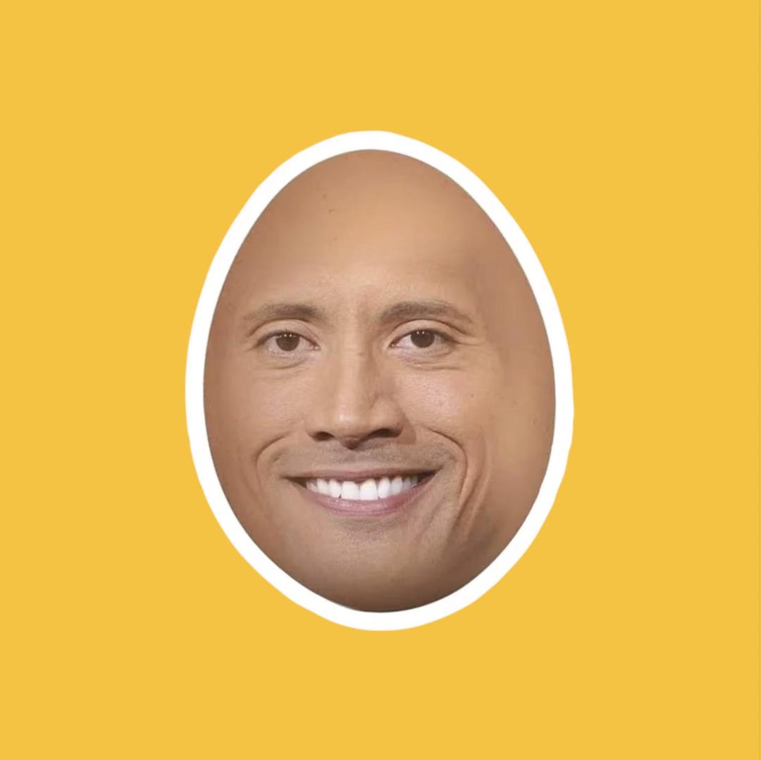 Egg Head, Funny Meme Sticker, Internet Memes, Series Sticker, Funny ...