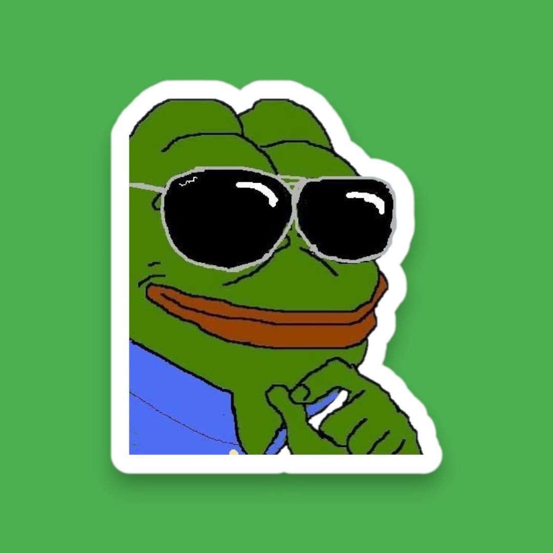 Pepe Sticker Pack, Meme Stickers, Funny Stickers, Funny Memes, 1-30 Pcs ...