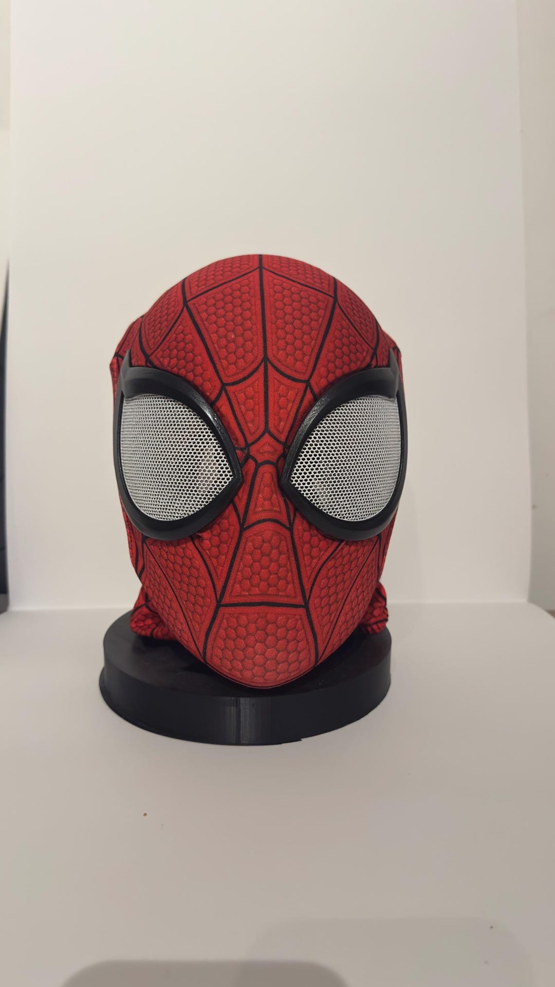 Spider-man Classic Custom 3d Printed Face Shell With Lenses - Etsy