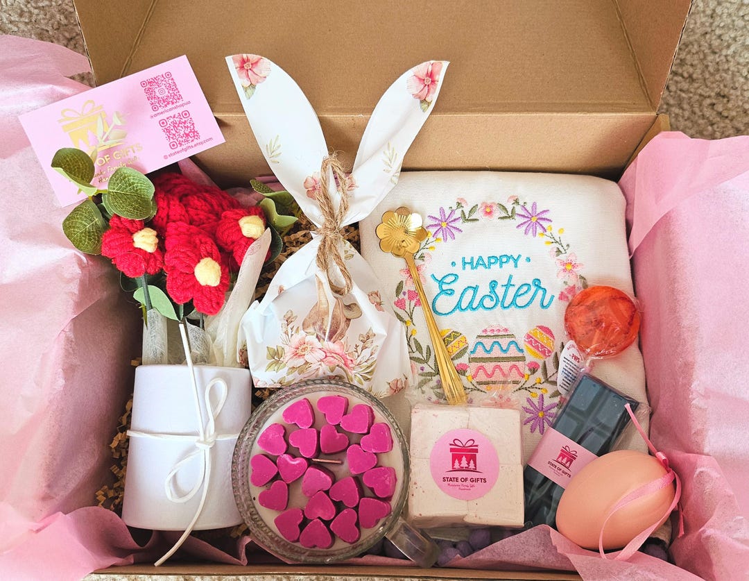 Kids Easter Box, Custom Little Girl Easter Box, Customized Kids Boxes ...