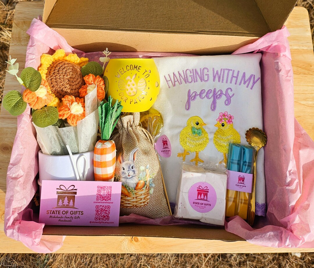 Kids Easter Box, Easter Gift Box, Customized Kids Boxes, Easter Gifts ...