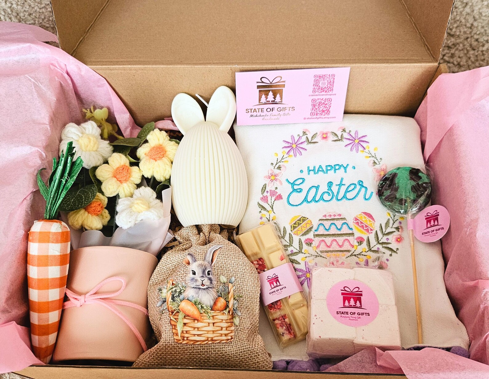 Kids Easter Box, Easter Gift Box, Customized Kids Boxes, Easter Gifts ...