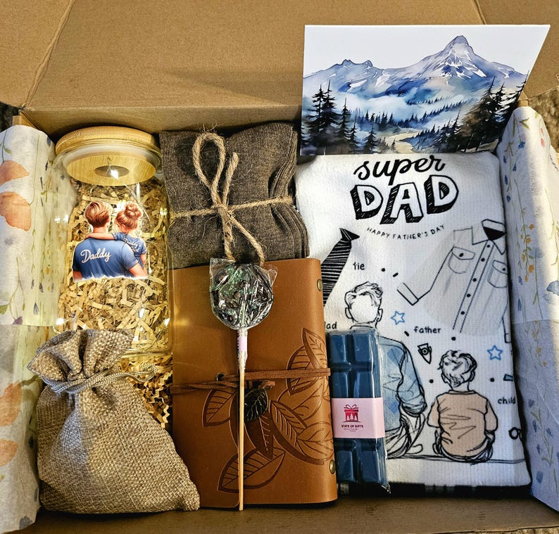 Father's Day Gift Box, Unique Gift for Dad, Dads Gift Ideas, Dad ...
