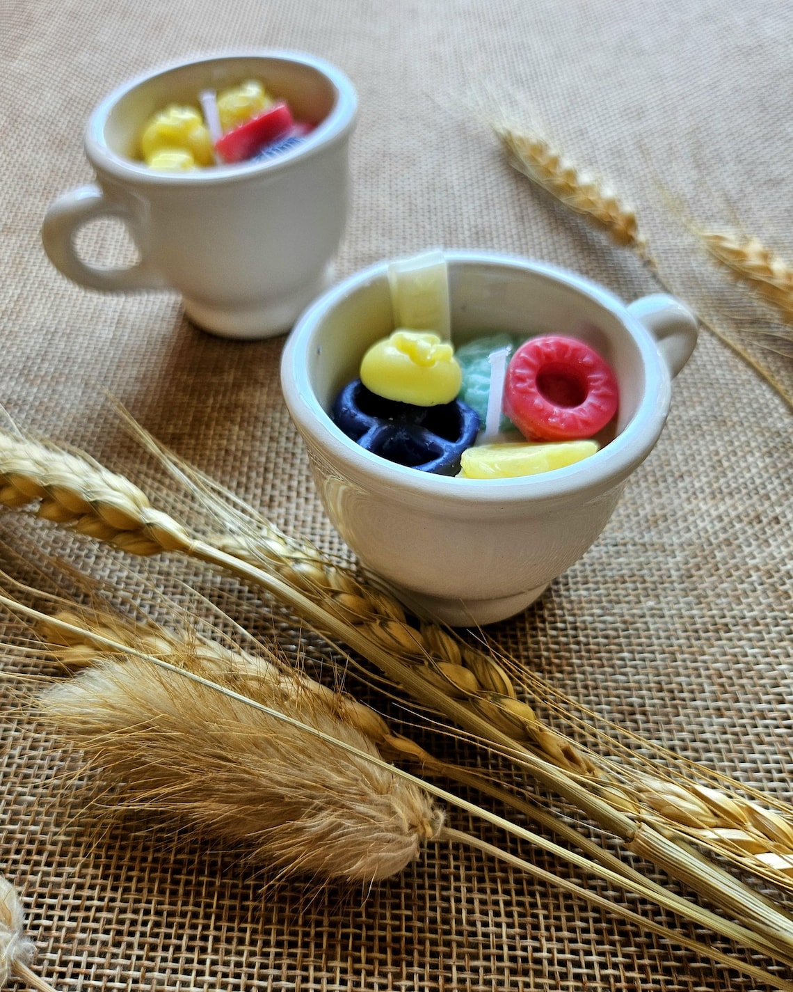 Mini Cup Candle Gift Set - Tiny Hand Poured Soy Wax Candles - Etsy