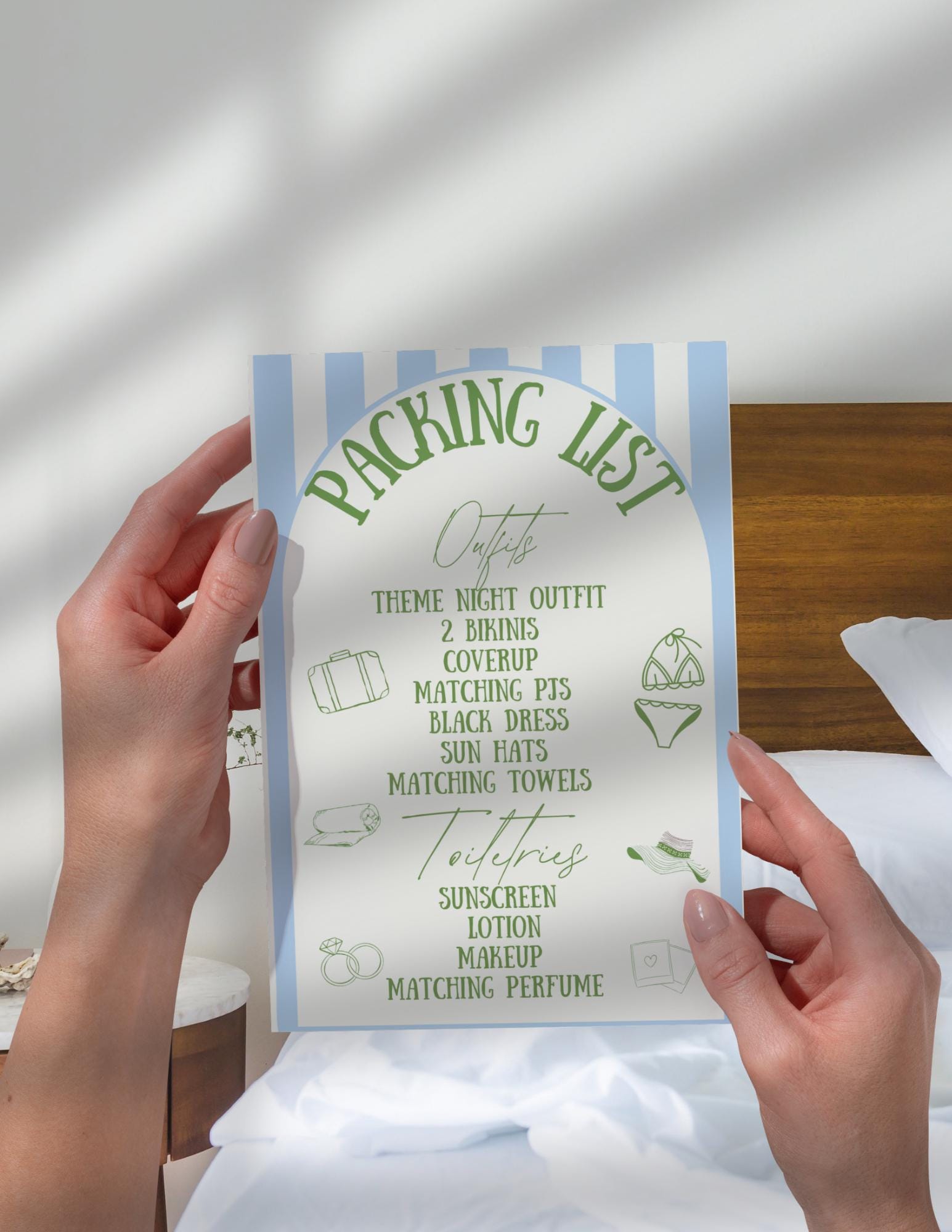 Editable Ciao Bella Bachelorette Invitation and Itinerary | E-vite and ...