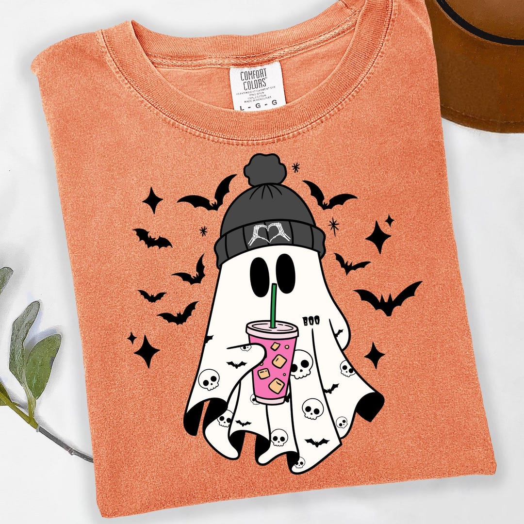 Edgy Ghost PNG: Halloween Digital Design (instant Download) - Etsy