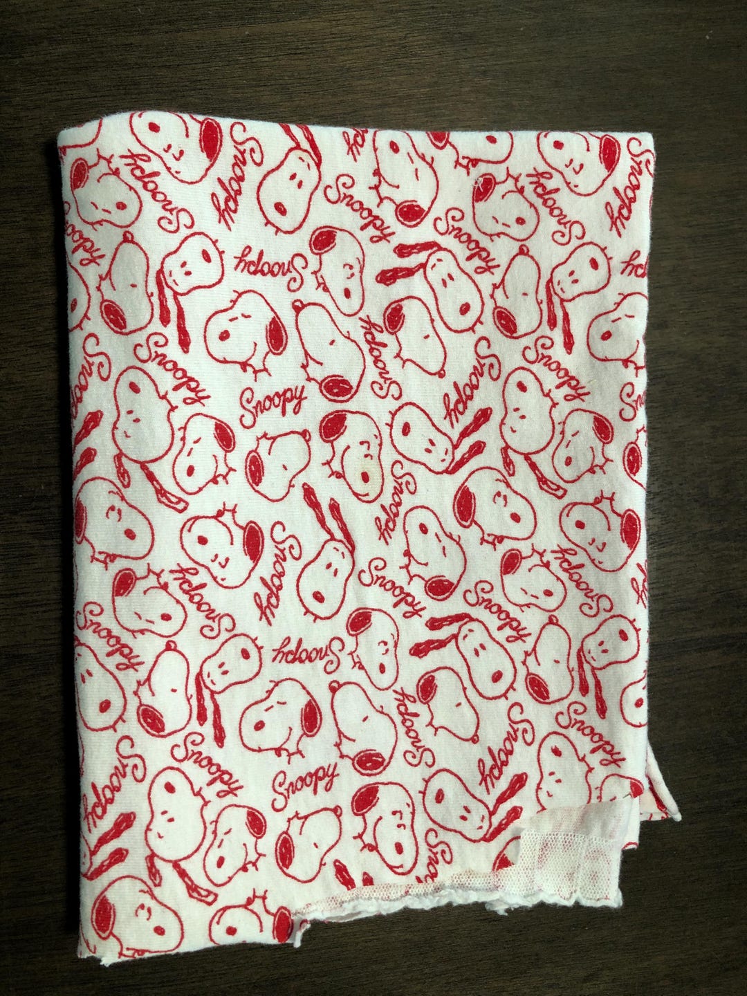 Vintage SNOOPY T-shirt Fabric 70s Peanuts Kid Children - Etsy