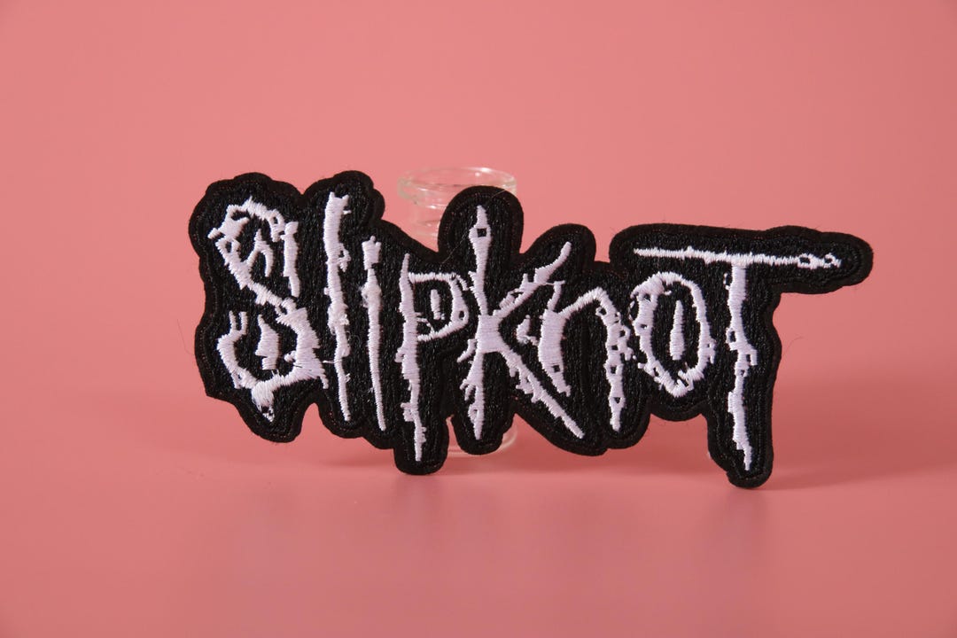 Slipknot Patch, Band Patch, Music Patch, Iron on Patch, Embroidered ...