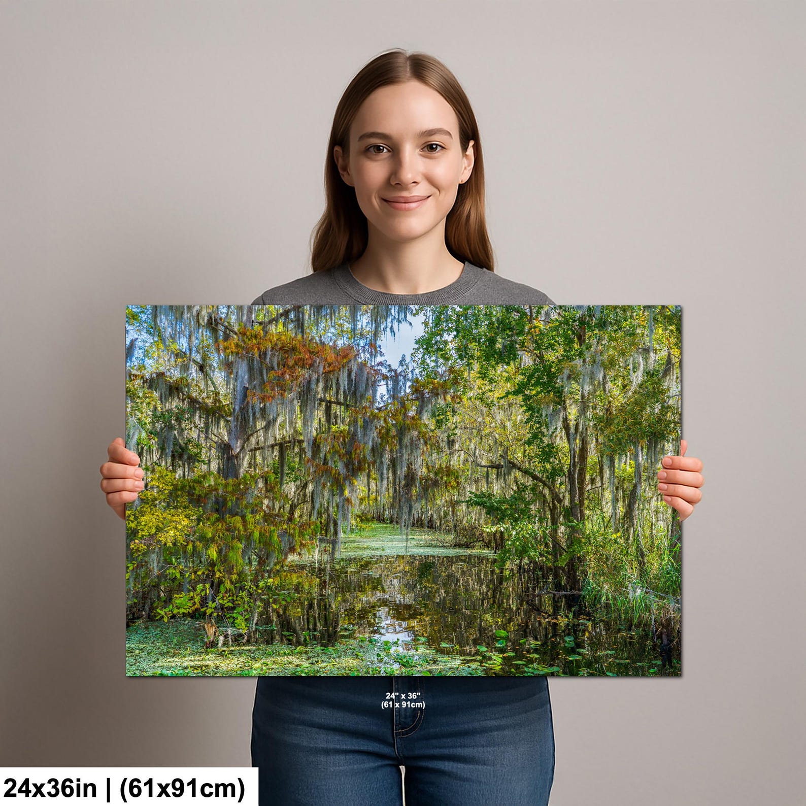 Florida Swamp Photography Print: Spanish Moss Landscape, Floridian ...