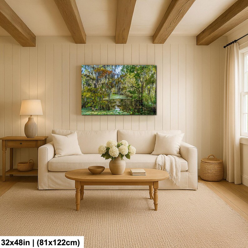 Florida Swamp Photography Print: Spanish Moss Landscape, Floridian ...