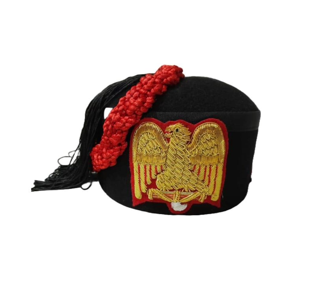 WW2 Italian Mussolini Fez Cap Re Productive - Etsy