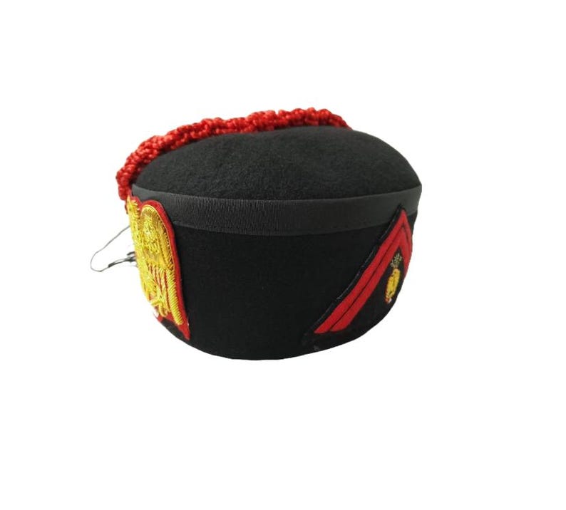 WW2 Italian Mussolini Fez Cap Re Productive - Etsy