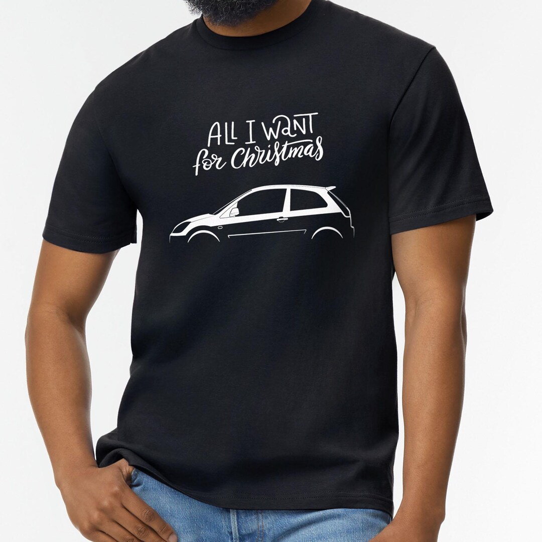 Men's Regular Fit Christmas T-shirt Ford Fiesta ST150 by Retro Fast ...