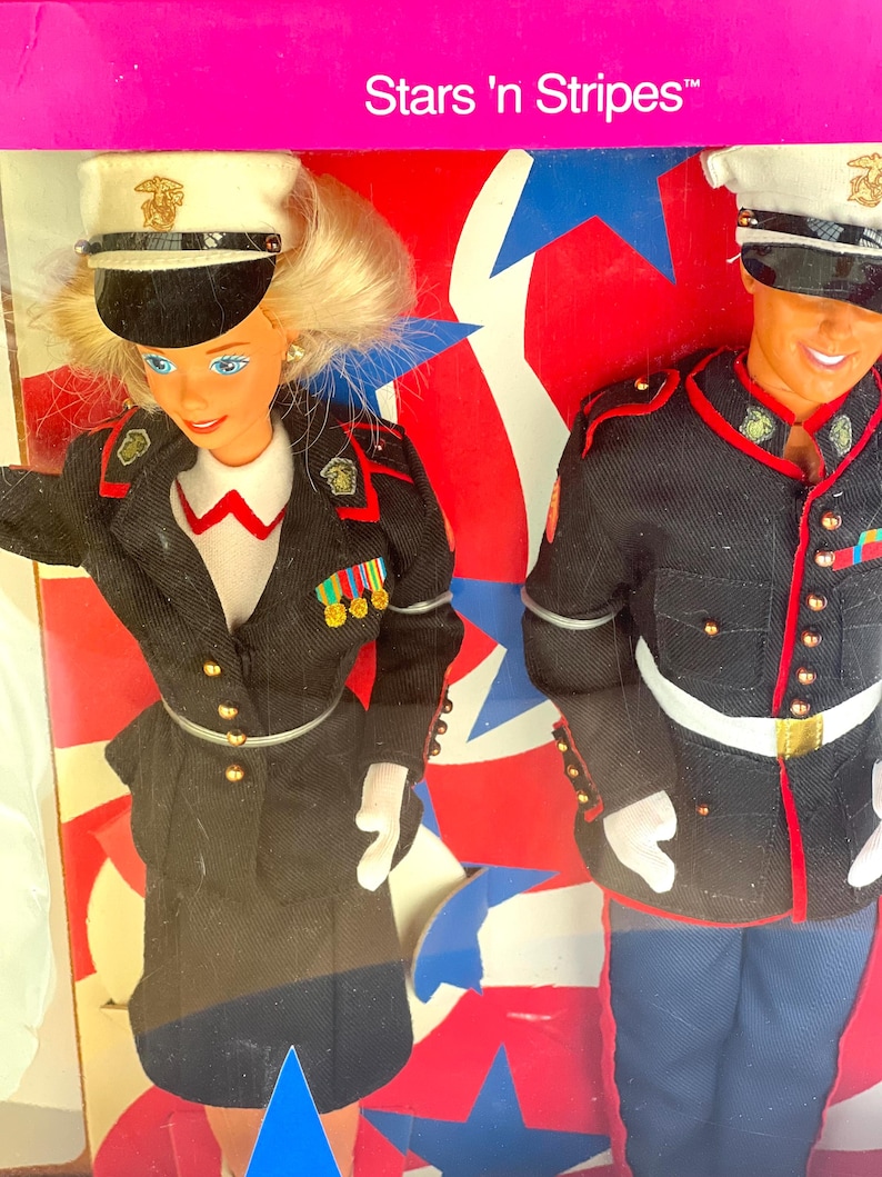 Vintage Barbie & Ken Marine Corps “stars ’n Stripes” 1991 Special ...