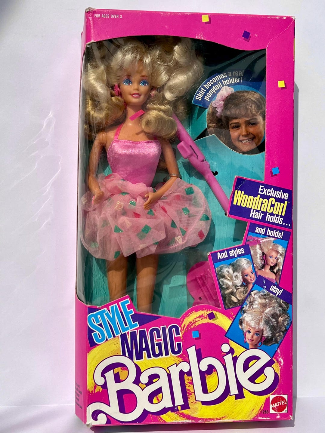 Barbie Style Magic 1988 – Vintage Barbie Doll With Hair Accessories - Etsy
