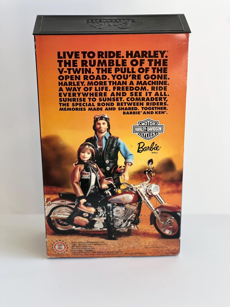 Barbie Harley-davidson Collector Edition – New in Box - Etsy